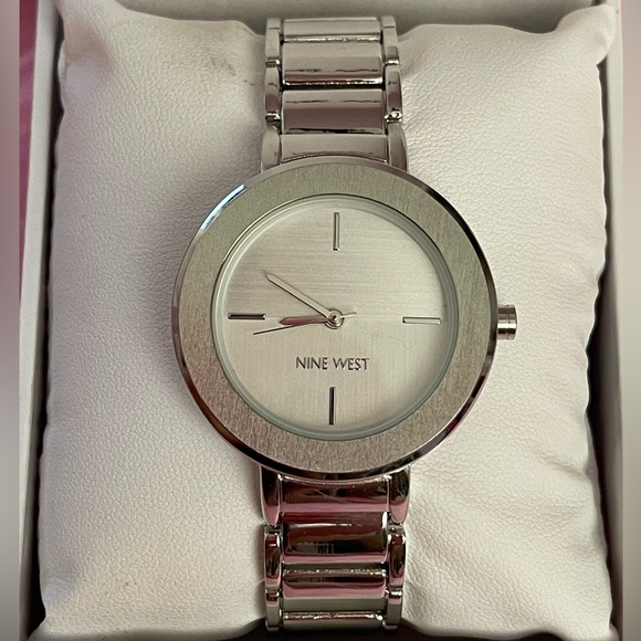 Nine West | Accessories | Nine West Silver Watch | Poshmark